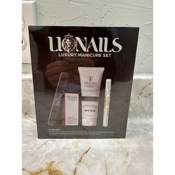Lionnails | Makeup | Lionnails Luxury Manicure Set Almond Milk Honey ...